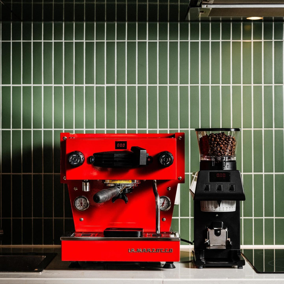 La Marzocco Linea mini R - Pro Touch - Red with free gift worth €205 ...