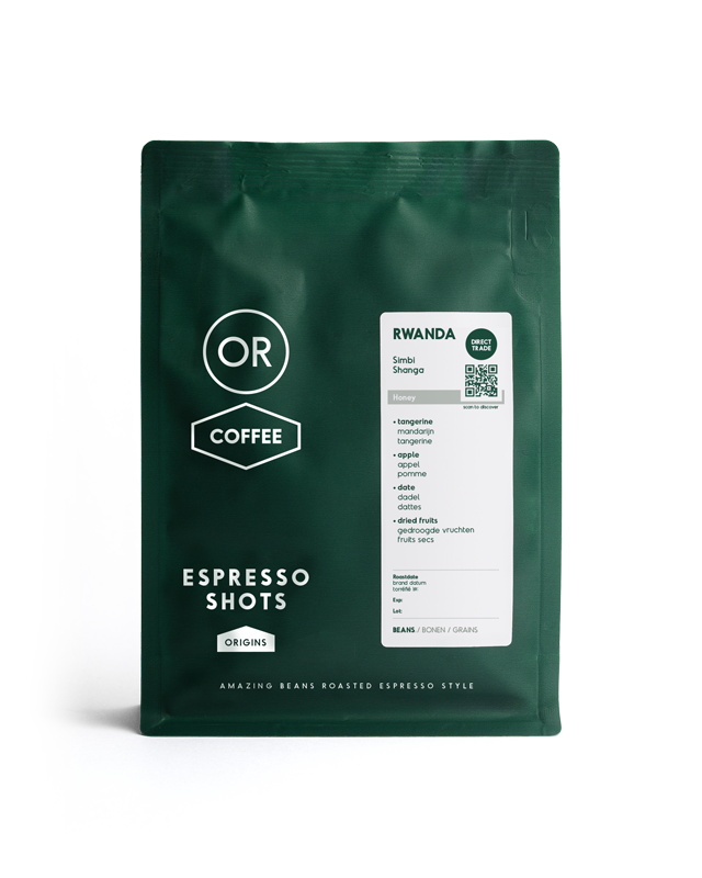 Rwanda Simbi Shanga - Honey - Specialty coffee for espresso – OR Coffee ...